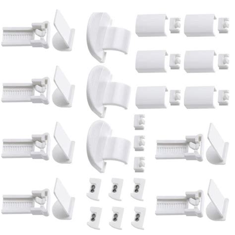 36pcs Pleated Blind Support Brackets Air Kits Window Shade Mounting Hardware Lazada Ph