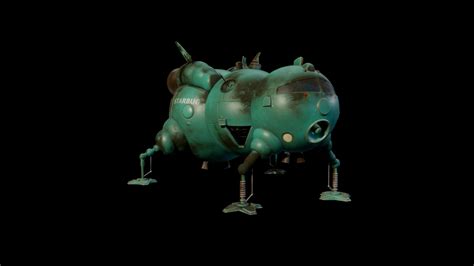 Starbug Red Dwarf Buy Royalty Free 3d Model By Haughtygrayalien [e3845e3] Sketchfab Store