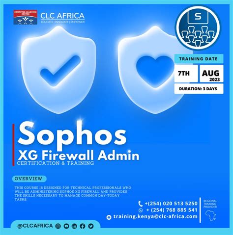 computer learning centre clc africa on linkedin sophos firewall