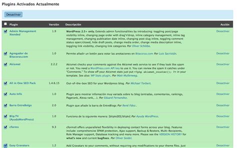 Desactiva Todos Los Plugins De Golpe Ayuda Wordpress