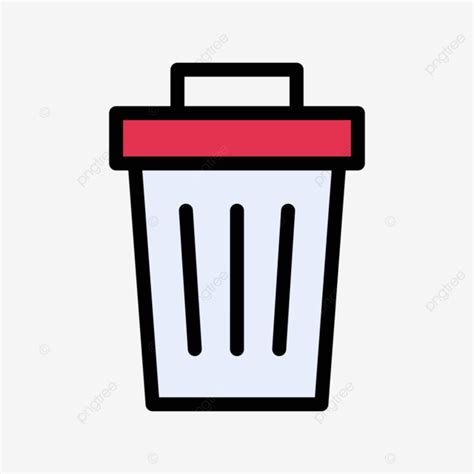 Garbage Throw Can Dustbin Vector Throw Can Dustbin PNG And Vector With Transparent Background