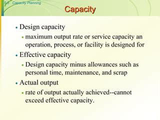 Capacity Planning Ppt