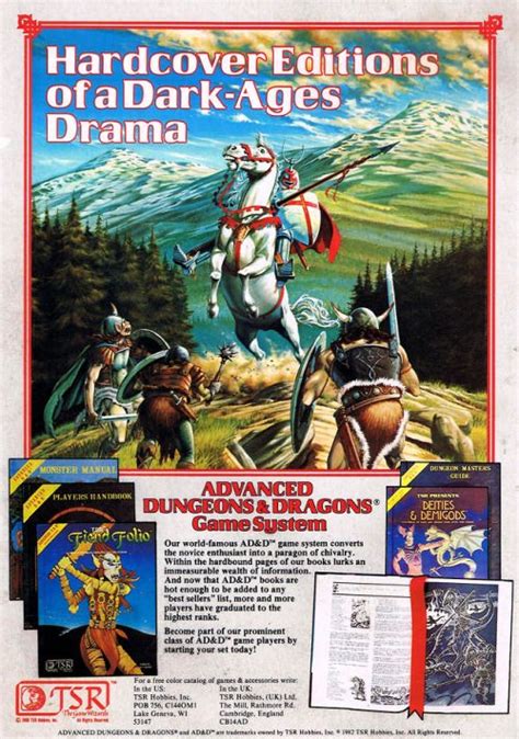 Gameraboy1 1982 Advanced Dungeons And Dragons Ad Advanced Dungeons And