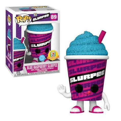 Funko Pop Blue Raspberry 711 Slurpee Glitter Exclusive Figure