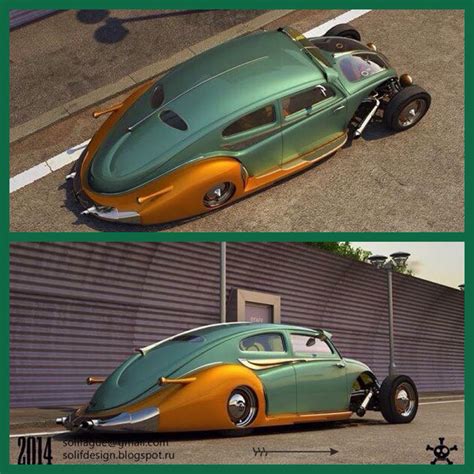 Custom Vw Vw Rat Rod Kustom Cars Cab Over Custom Muscle Cars Weird