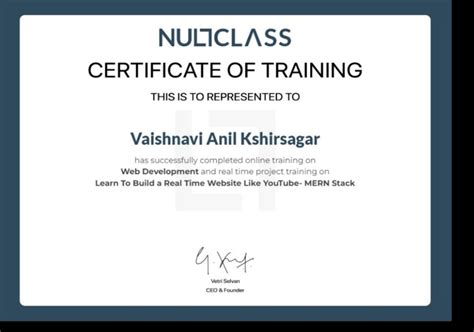 Vaishnavi Kshirsagar On Linkedin Webdevelopment Internshipready Realworldprojects