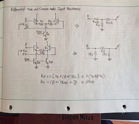 jay k on linkedin differential mode and common mode input resistance