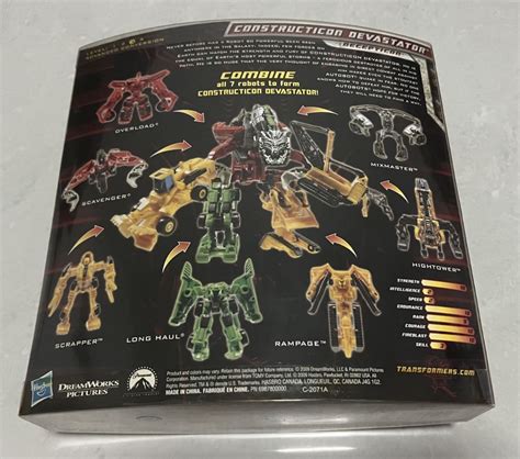 Hasbro Rotf Mini Constructicon Devastator New Hobbies And Toys Toys And Games On Carousell