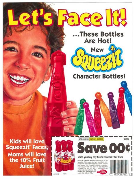 Squeezit Fruit Drinks Nostalgia