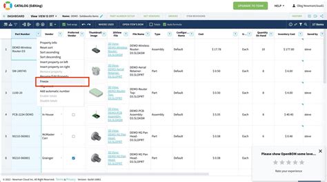 Preview User Experience Improvement And Everyday Productivity Openbom