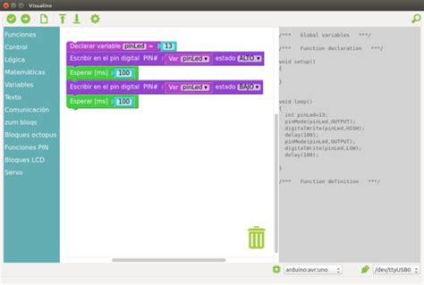 Blogging In The Wind Visualino Visual Programming For Arduino
