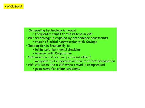 Ppt Vehicle Routing And Job Shop Scheduling Whats The Difference Powerpoint Presentation