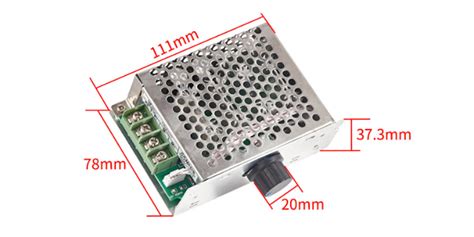 A DC Motor PWM Speed Controller Board Module Model NFP PWM CCM DS Microdcmotors