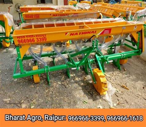 Iron National Agro Direct Rice Seeder 11 Rows 30 Hp At Rs 130000 In Raipur