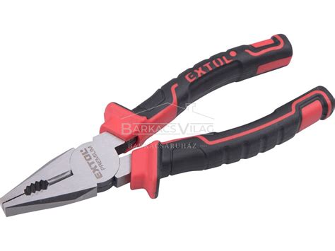Extol Premium Kombinált Fogó 180 Mm
