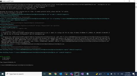 icx trying to load wrong system data sqlite dll intel community