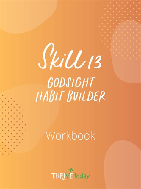Skill 13 Habit Builder Workbook Pdf Imagination Jesus