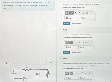 Solved Consider The Crcuit Shown In The Figure Where