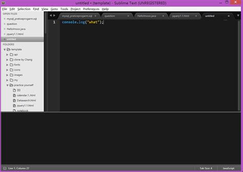 Javascript Console In Sublime Text