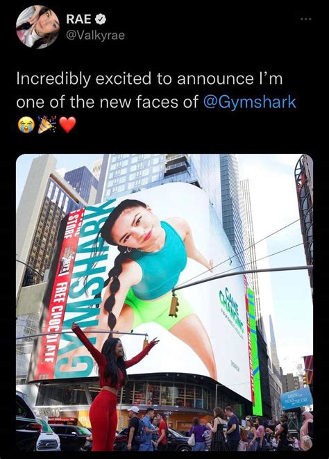 Youtuber Valkyrae Is The New Face Of Gymshark Scrolller