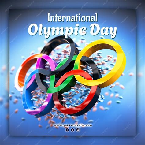 Premium Psd International Olympic Day