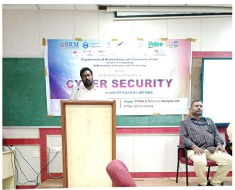 Fdp On Cyber Security Srmist