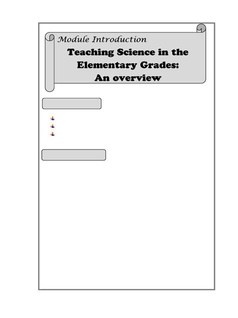 Sci 101 Module 1 Lesson 1 Pdf