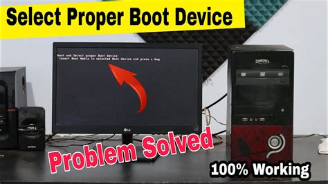 How To Solve Reboot And Select Proper Boot Device Problem Computer