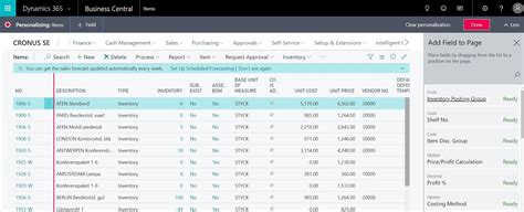 RamakrishnaReddy How To Add Or Remove Columns In Dynamics Business Central