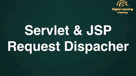 10 Servlet And Jsp Request Dispatcher Online Training Download App From