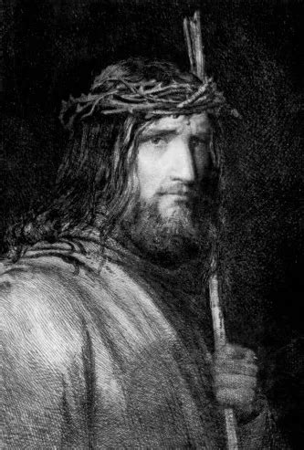 Portrait Of Christ By Carl Heinrich Bloch Oil Painting Reproduction For