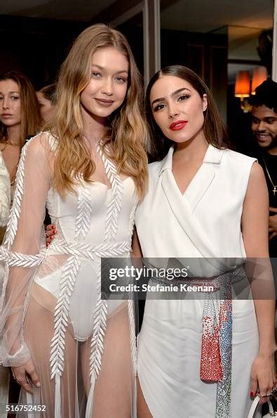 Modelsactresses Gigi Hadid And Olivia Culpo Attend The Daily Front