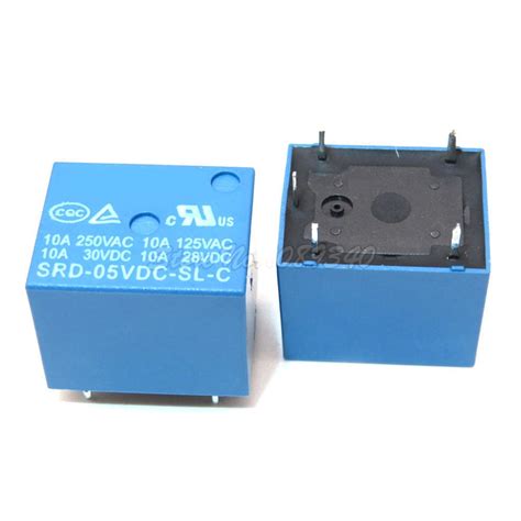 5pcs Relay Srd 05vdc Sl C Srd 05vdc Sl Srd 05v Srd 05vdc Relays 5pins 5v Dc