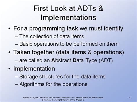Introduction To Abstract Data Types Chapter 2 Nyhoff