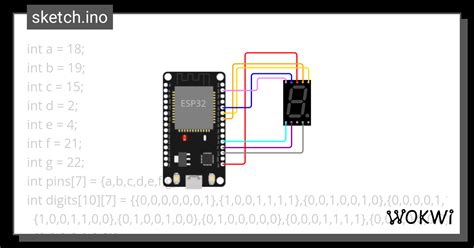 Task Session Upcounter Wokwi ESP STM Arduino Simulator