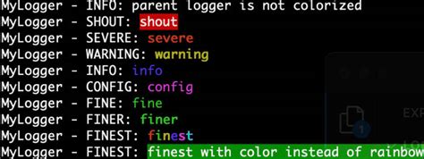 logging with colors for flutter
