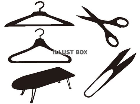 無料イラスト 日用品セット