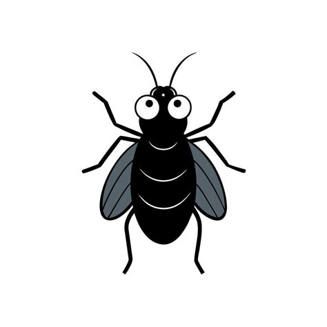 Black Aphid Bug Goes Icon Illustration 47391726 Vector Art At Vecteezy