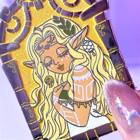 Pin Sonia Princess Enamel Katiameraki Shop