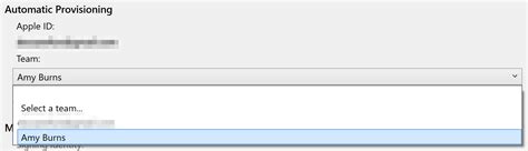 Ios Visual Studio Xamarin Automatic Provisioning Not Working Stack Overflow
