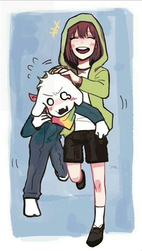 Chara And Asriel Undertale Comic Undertale Cute Anime Undertale