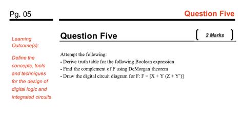 Solved Attempt The Following Derive Truth Table For The Chegg