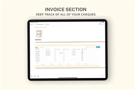 freelancer notion template notion template