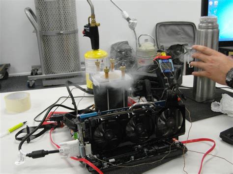 Sub Zero Overclocking Involves The Use Of Liquid Nitrogen Instead Of A