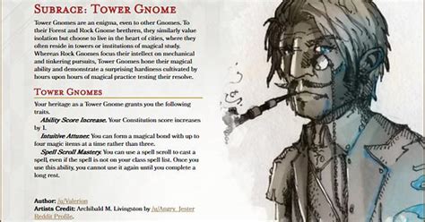 Two Subraces Wilds Half Orc And The Tower Gnome Album On Imgur