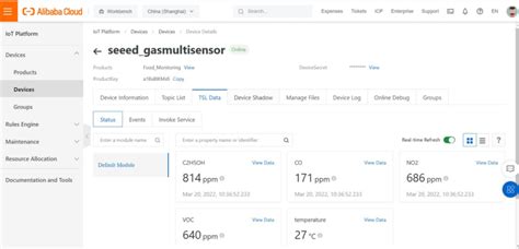 Arduino Mkr1010 And Alibaba Cloud Iot By Using Grove Sensor