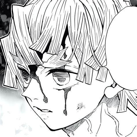 Demon Slayer Manga Panels Zenitsu