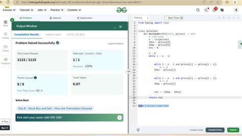 Srijan Das On Linkedin Day7 Geeksforgeeks Codingchallenge