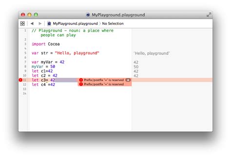 Swift Prefixpostfix ‘ Is Reserved Jason De Arte
