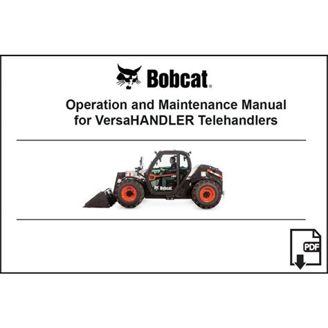 Tl923 Telehandler Operation And Maintenance Digital Manual 7443574enuspdf Bobcat Company